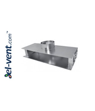 Plenum boxes for linear slotted diffusers PLDD | el-vent.com™