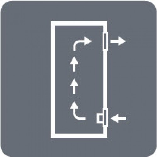 Sähkökaappien tuulettimet RC 20.32 S 320x320 mm, 520 m³/h | el-vent.com™