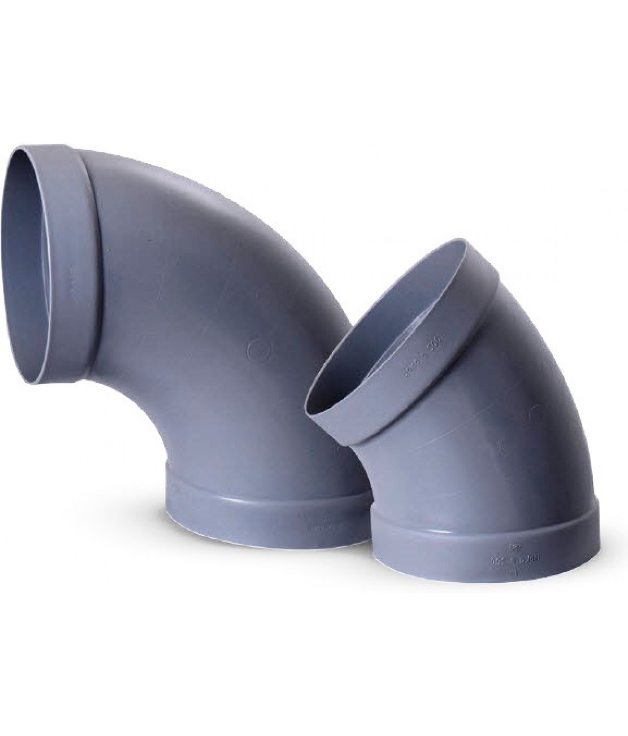 90° plastic ducts elbows PO90 | el-vent.com™