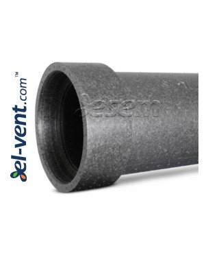 Expanded polypropylene duct with coupling EPP | el-vent.com™