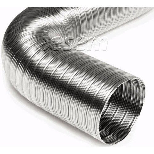 Stainless steel flexible duct NF-FLEX | el-vent.com™