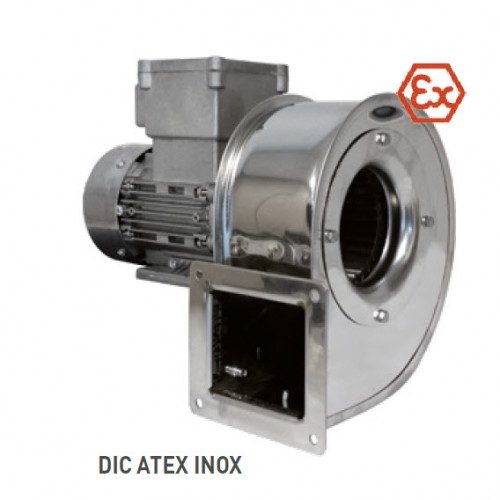 Low-capacity, high-pressure ATEX centrifugal fans with stainless steel ...