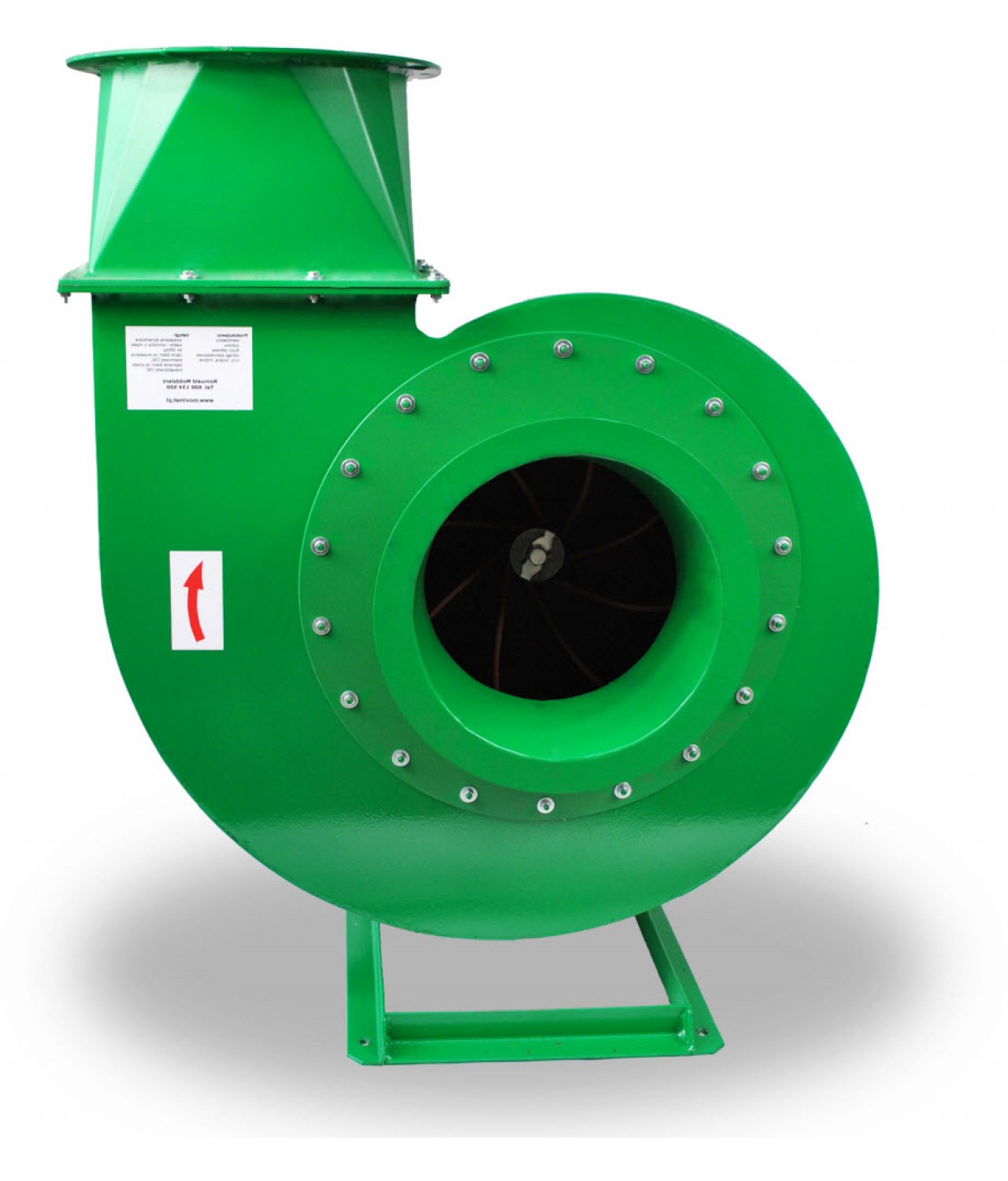 Dust extraction fan W-T7C ≤8100 m³/h | el-vent.com™