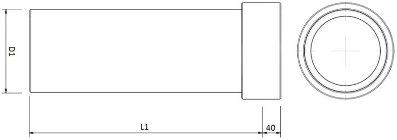 Expanded polypropylene duct with coupling EPP | el-vent.com™